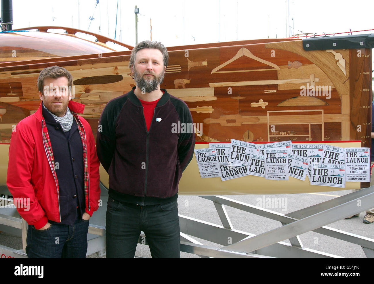 Gregg Whelan (left) and Gary Winters, of Lone Twin, the artists behind ...