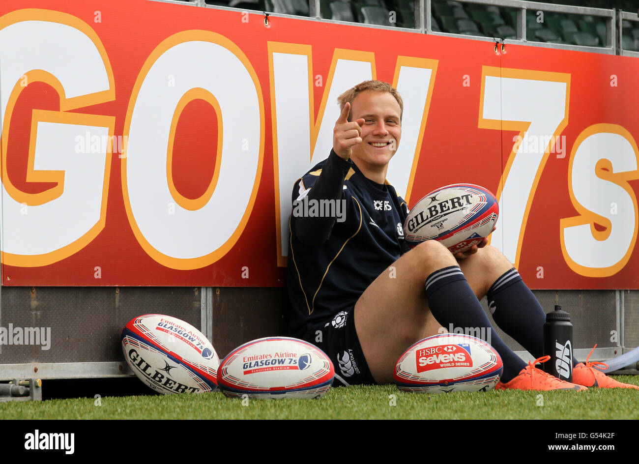 Rugby Union - Glasgow Sevens - Scotland Sevens Captains Run - Scotstoun ...