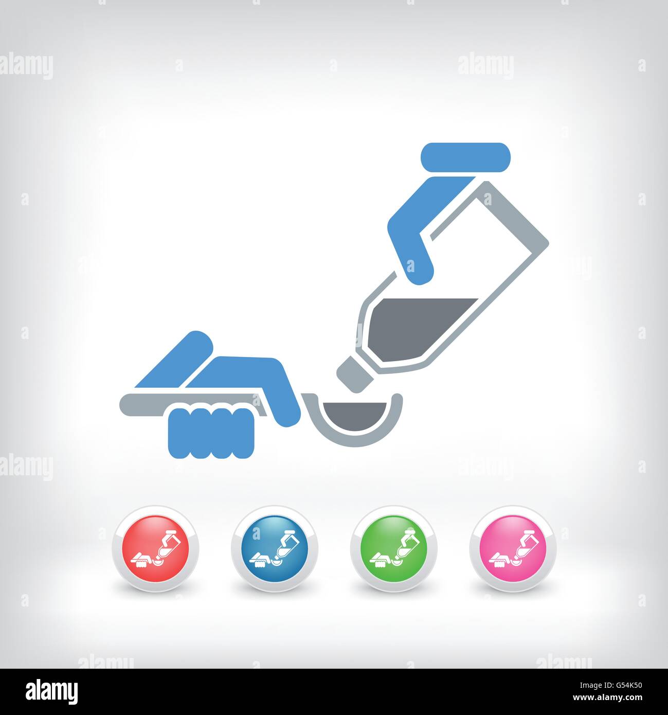 Dose syrup icon Stock Vector Image & Art - Alamy