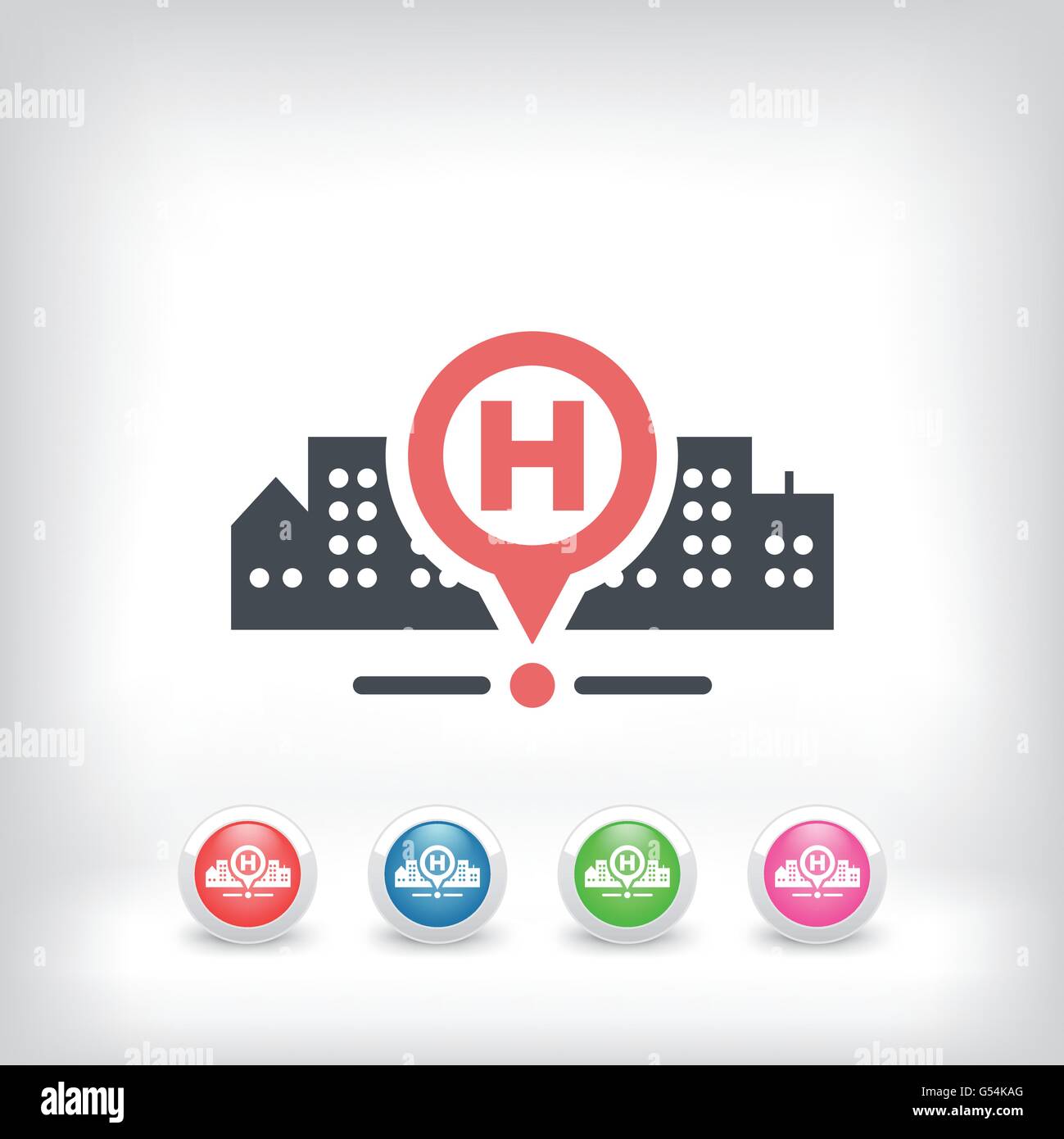 Hospital directions Stock Vector Images - Alamy