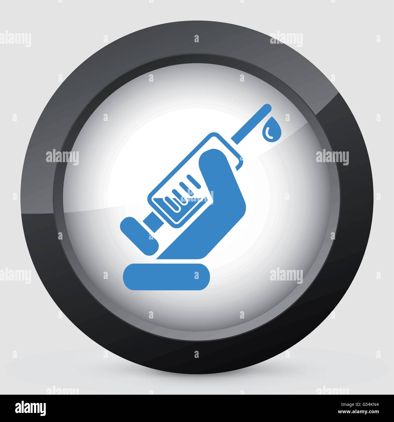 Dosage syringe Stock Vector Images - Alamy