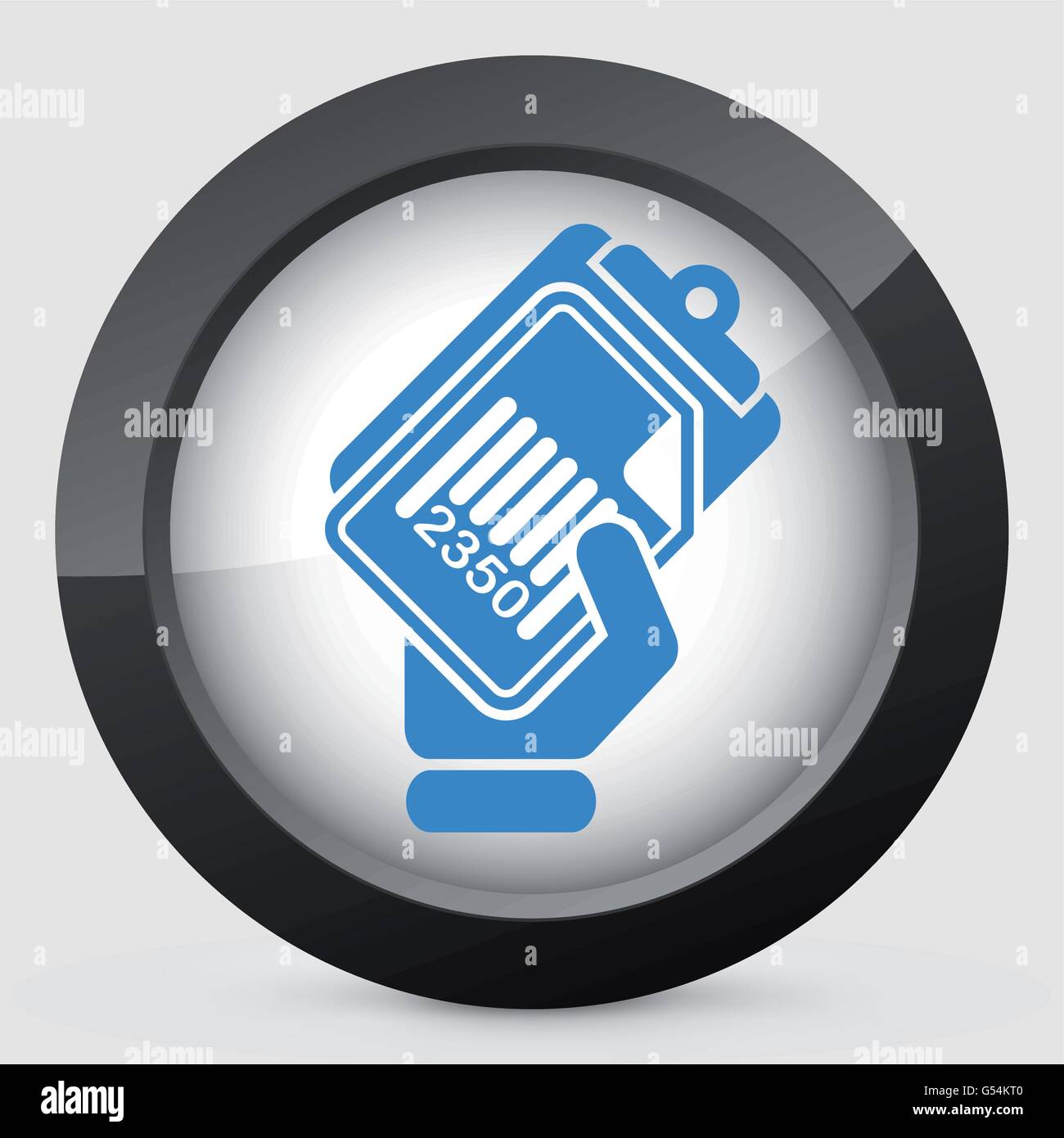 Document barcode icon Stock Vector Image & Art - Alamy