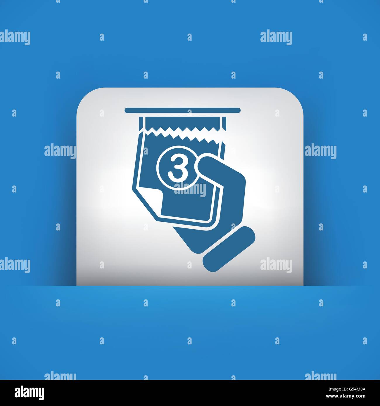 Ticket queue icon Stock Vector Image & Art - Alamy