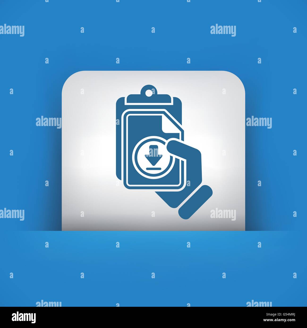 Download link button Stock Vector Image & Art - Alamy