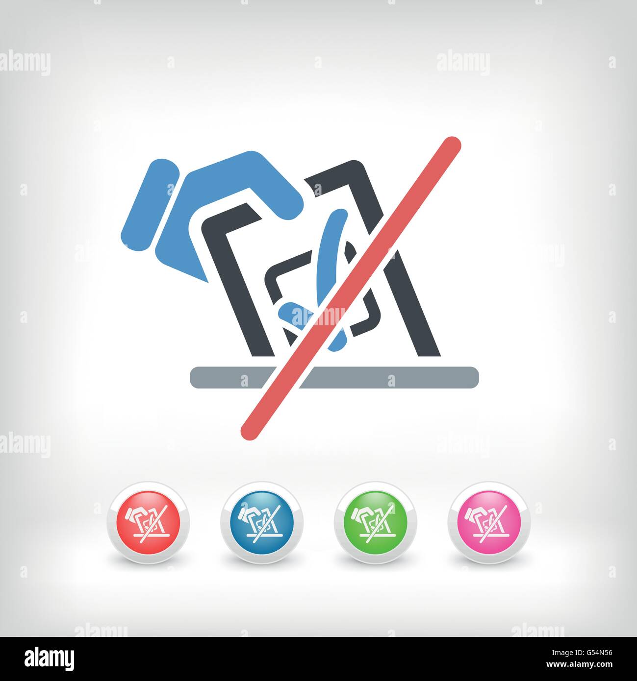 No parole Stock Vector Images - Alamy