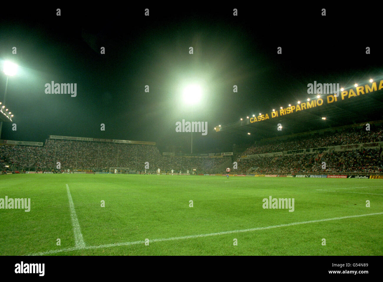 ITALIAN SOCCER GROUNDS. THE ENNIO TARDINI STADIUM AT PARMA Stock Photo ...