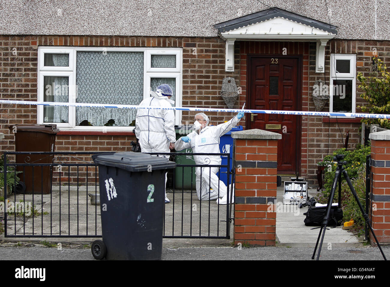 After a fatal stabbing at a house party hi-res stock photography and ...