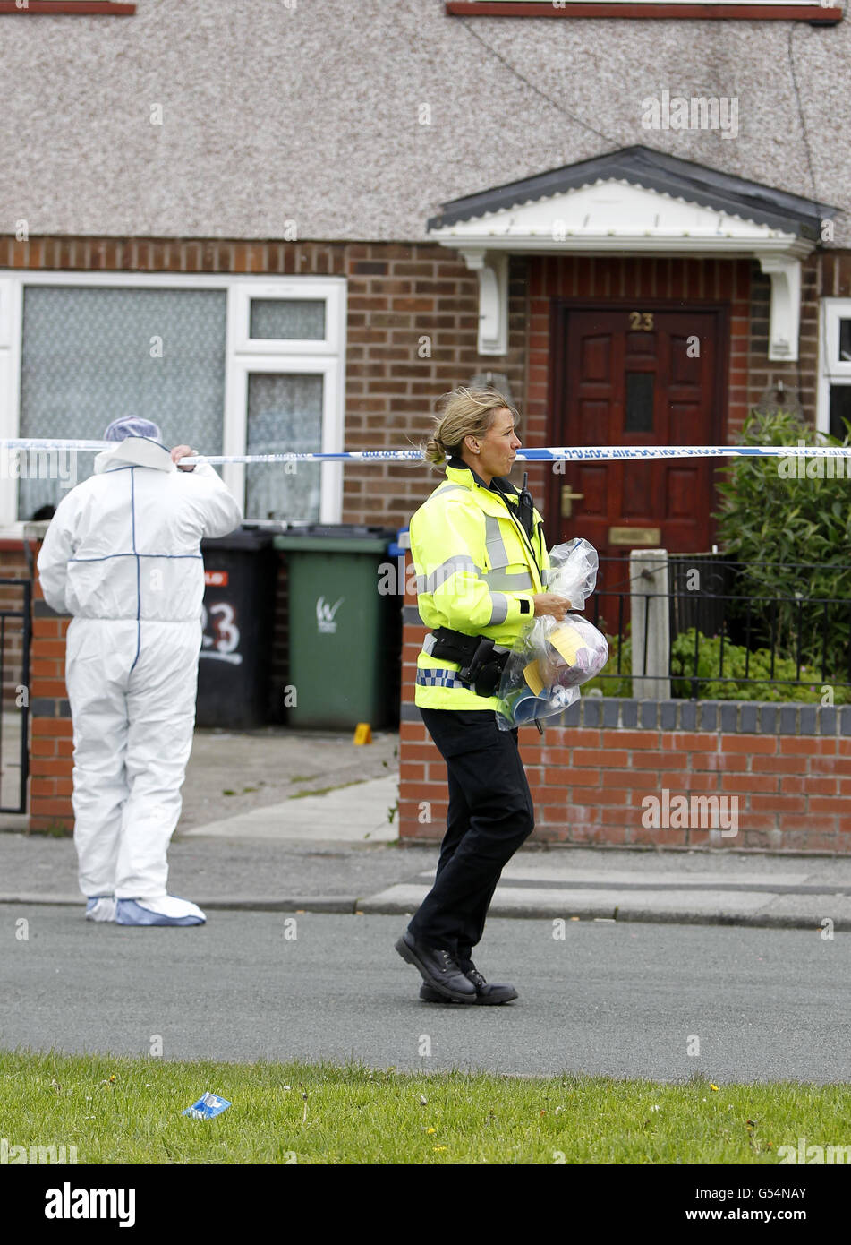 After a fatal stabbing at a house party hi-res stock photography and ...