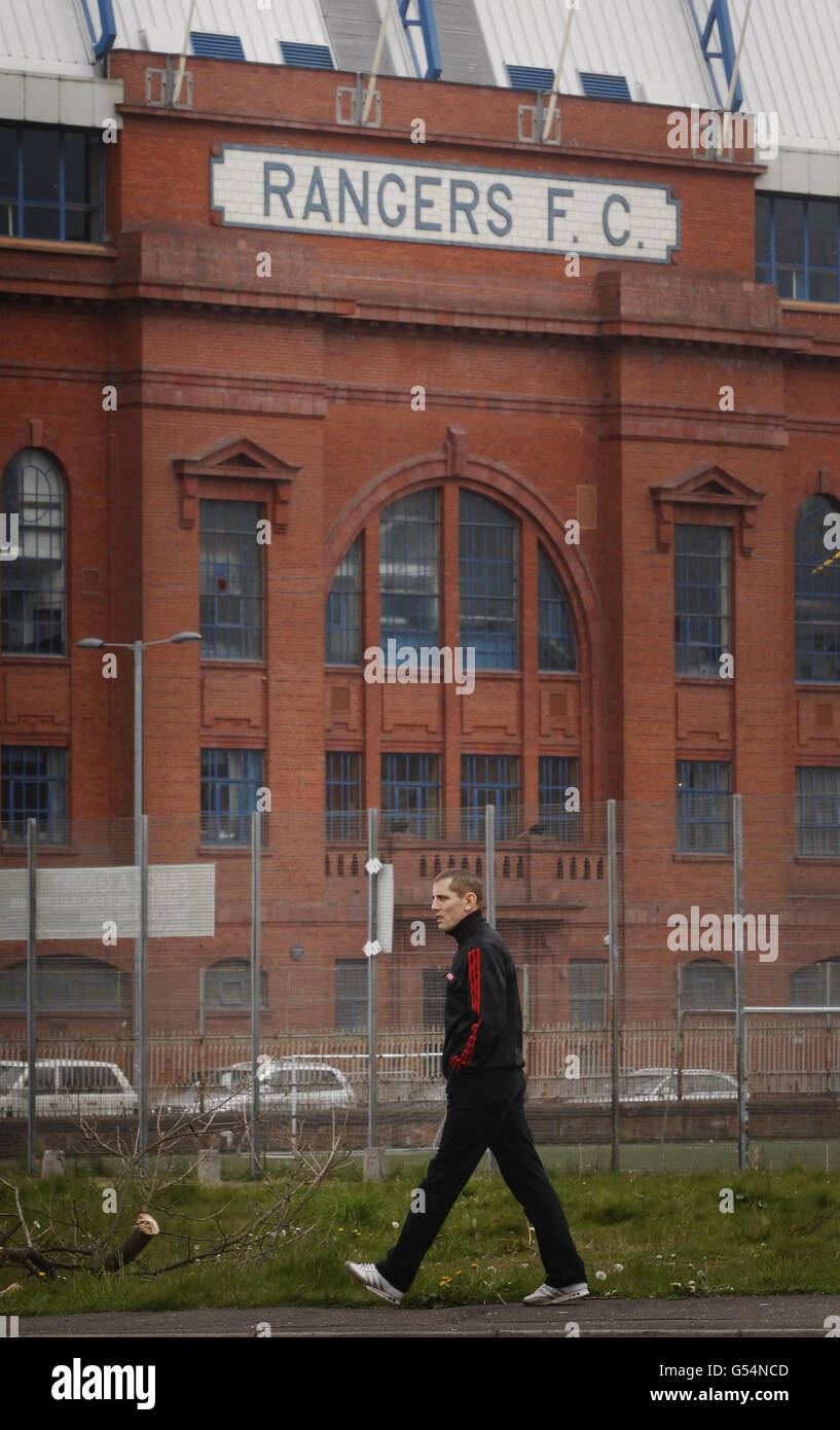 A general view ibrox hi-res stock photography and images - Alamy