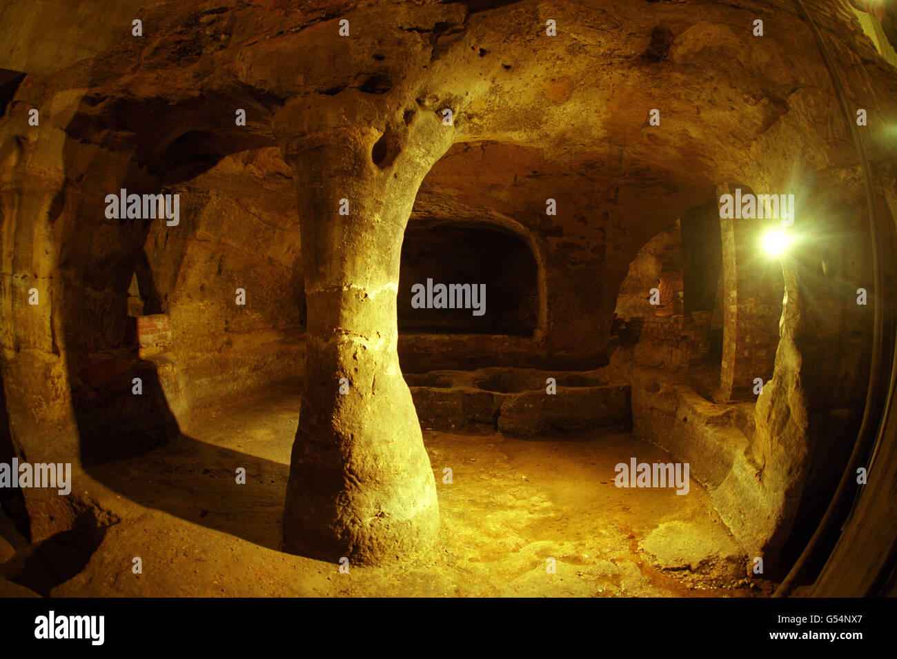 Tourism - Nottingham Caves Stock Photo - Alamy
