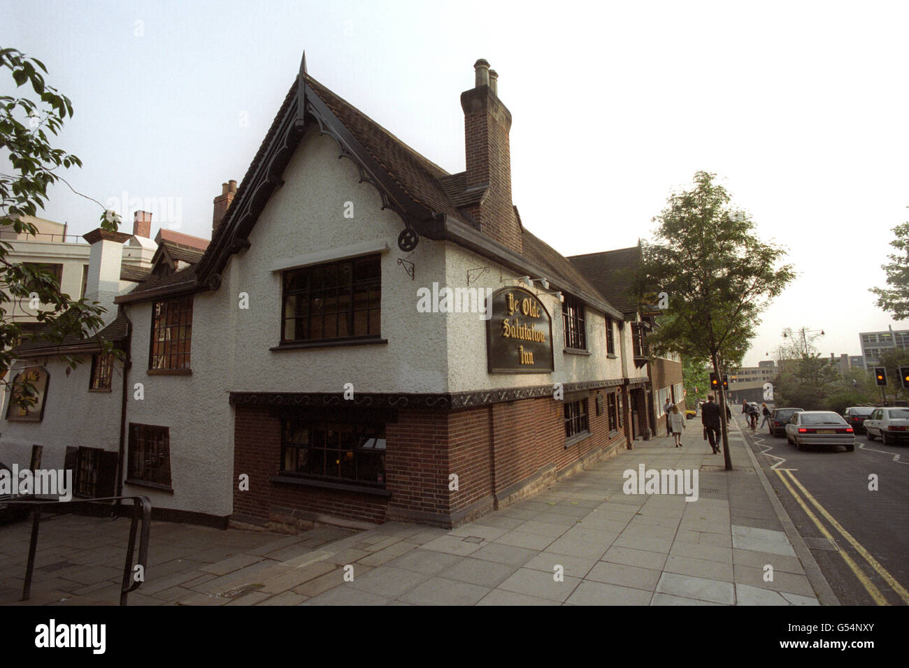 Buildings and Landmarks - Ye Olde Salutation Inn - Nottingham Stock ...