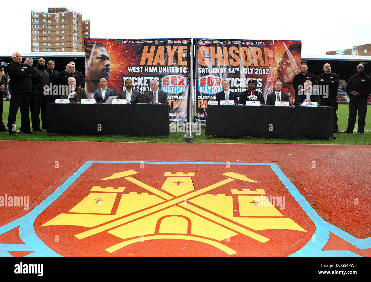 Boxing - David Haye and Dereck Chisora - Press Conference - Upton Park ...