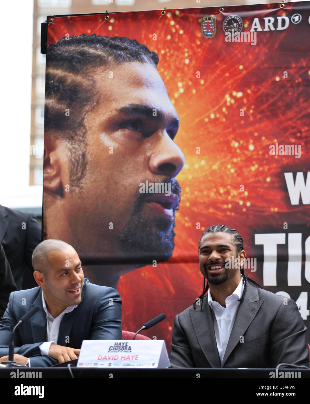 Boxing - David Haye and Dereck Chisora - Press Conference - Upton Park ...