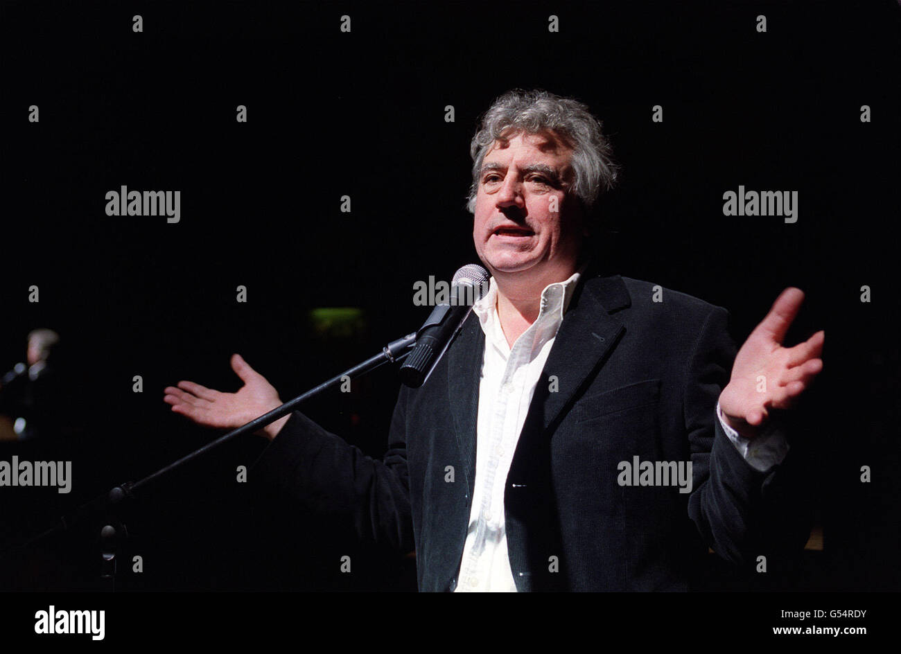 Ex-Monty Python actor Terry Jones at the official launch of Messiah ...