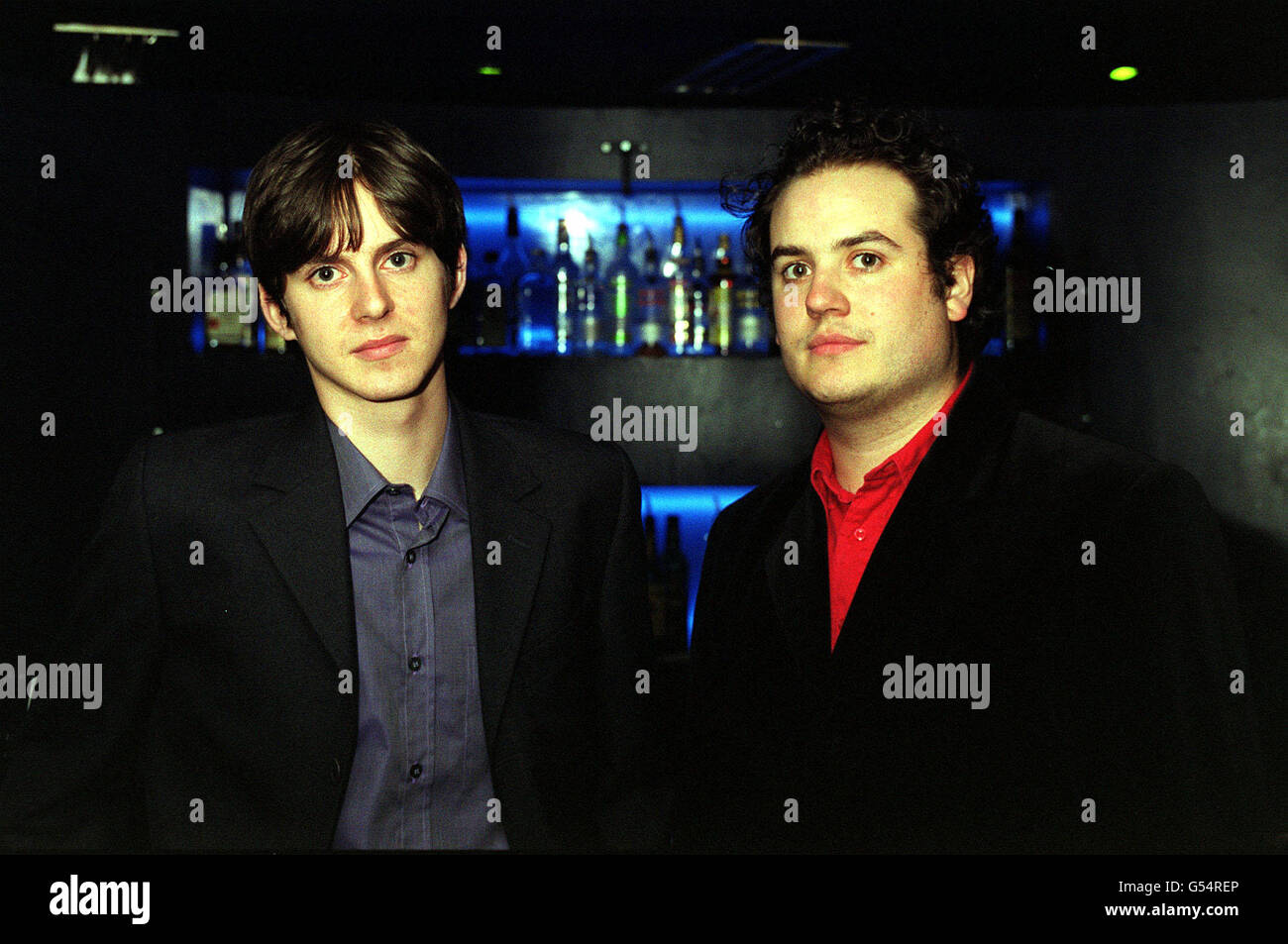 Filmmakers Bill Jones (right) and Ben Timlett at the official launch of ...