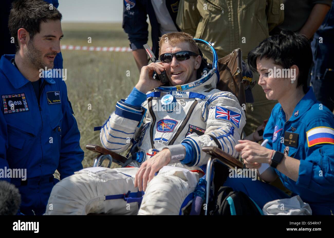 International Space Station Expedition 47 crew member European Space ...