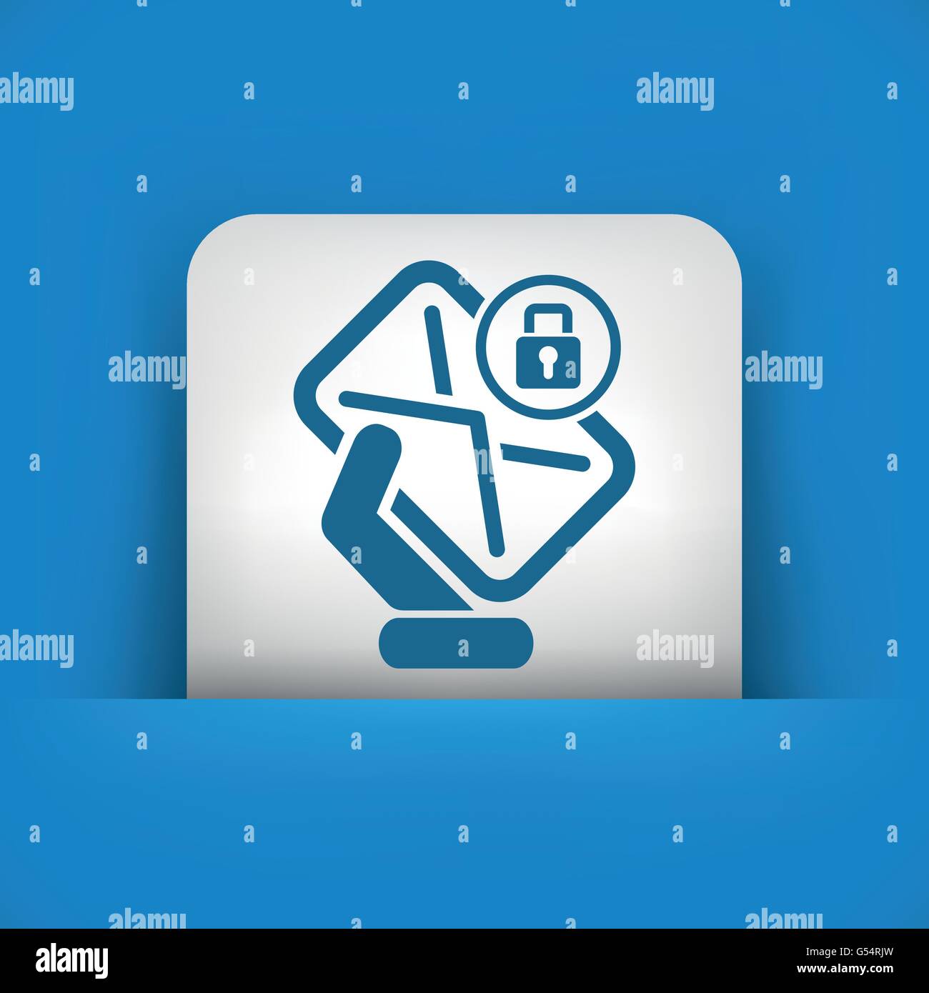 Restricted email Stock Vector Images - Alamy