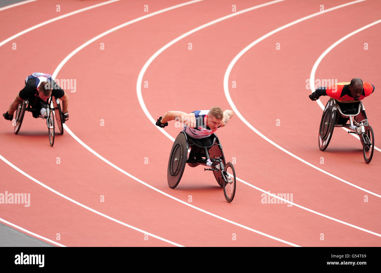 Paralympics london disability grand prix olympic stadium hi-res stock ...