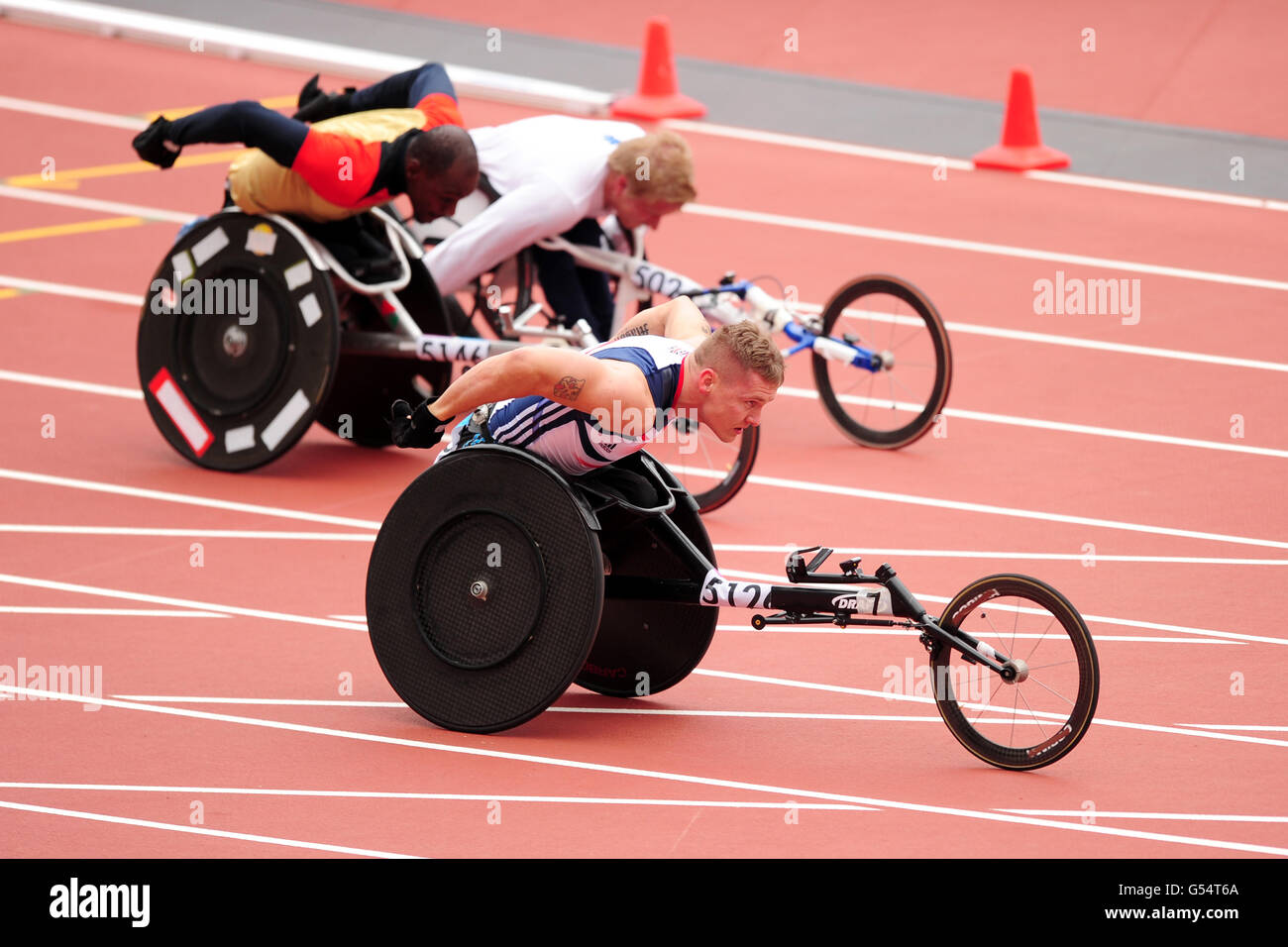 Paralympics - London Disability Grand Prix - Olympic Stadium Stock ...