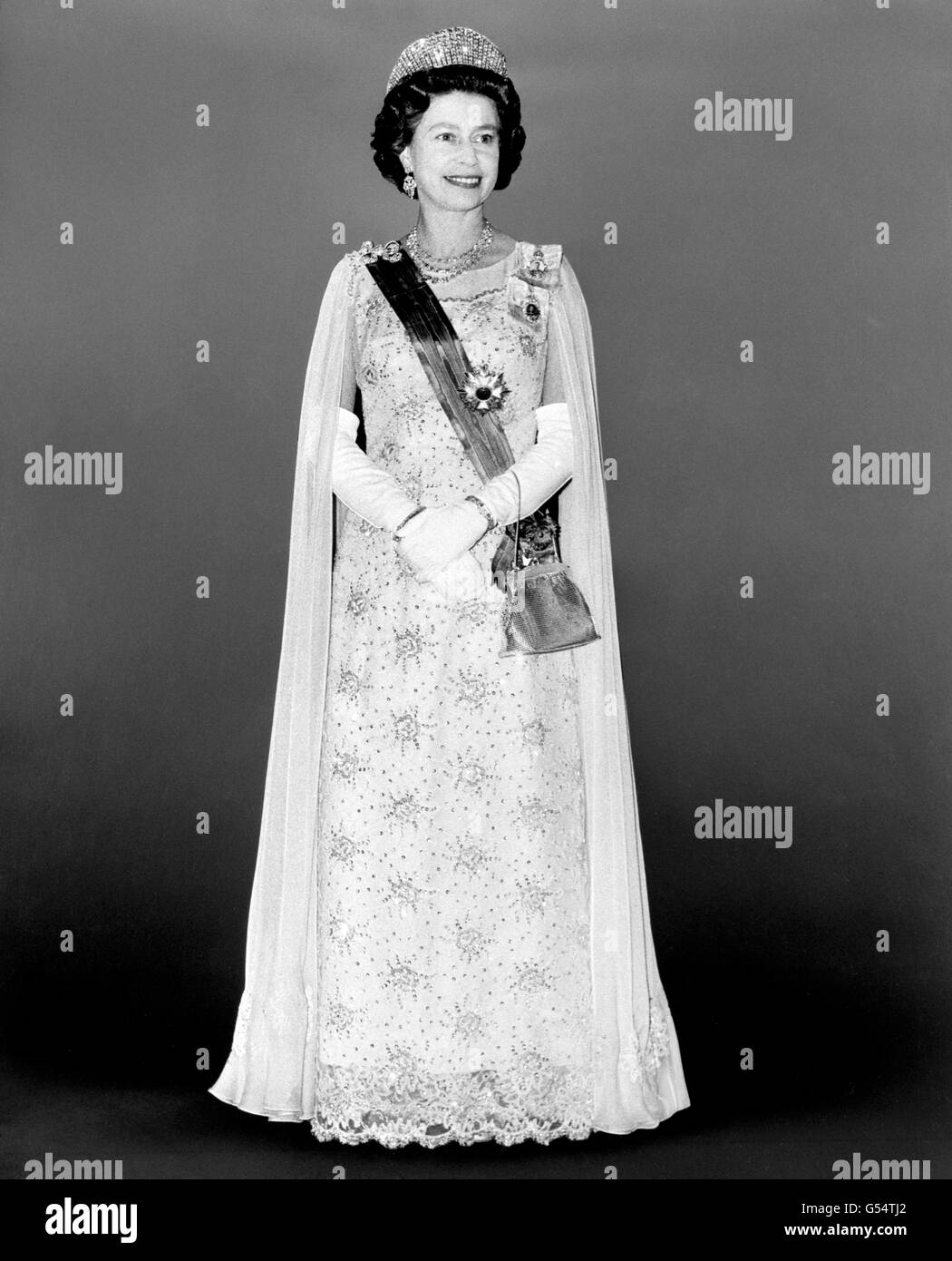 Prince bernhard queen elizabeth Black and White Stock Photos & Images ...