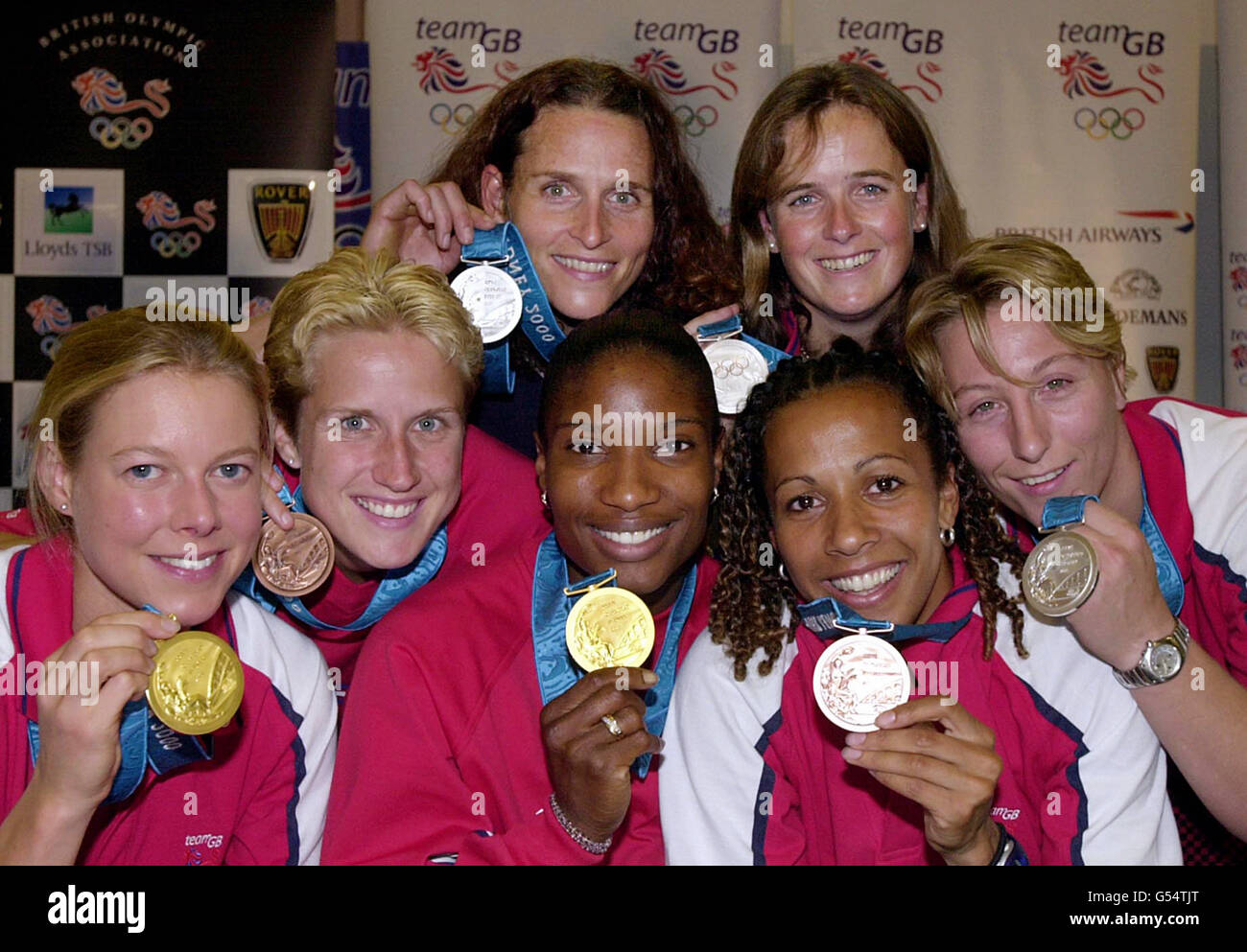 Kelly holmes athletics bronze and kate howey judo silver hi-res stock ...