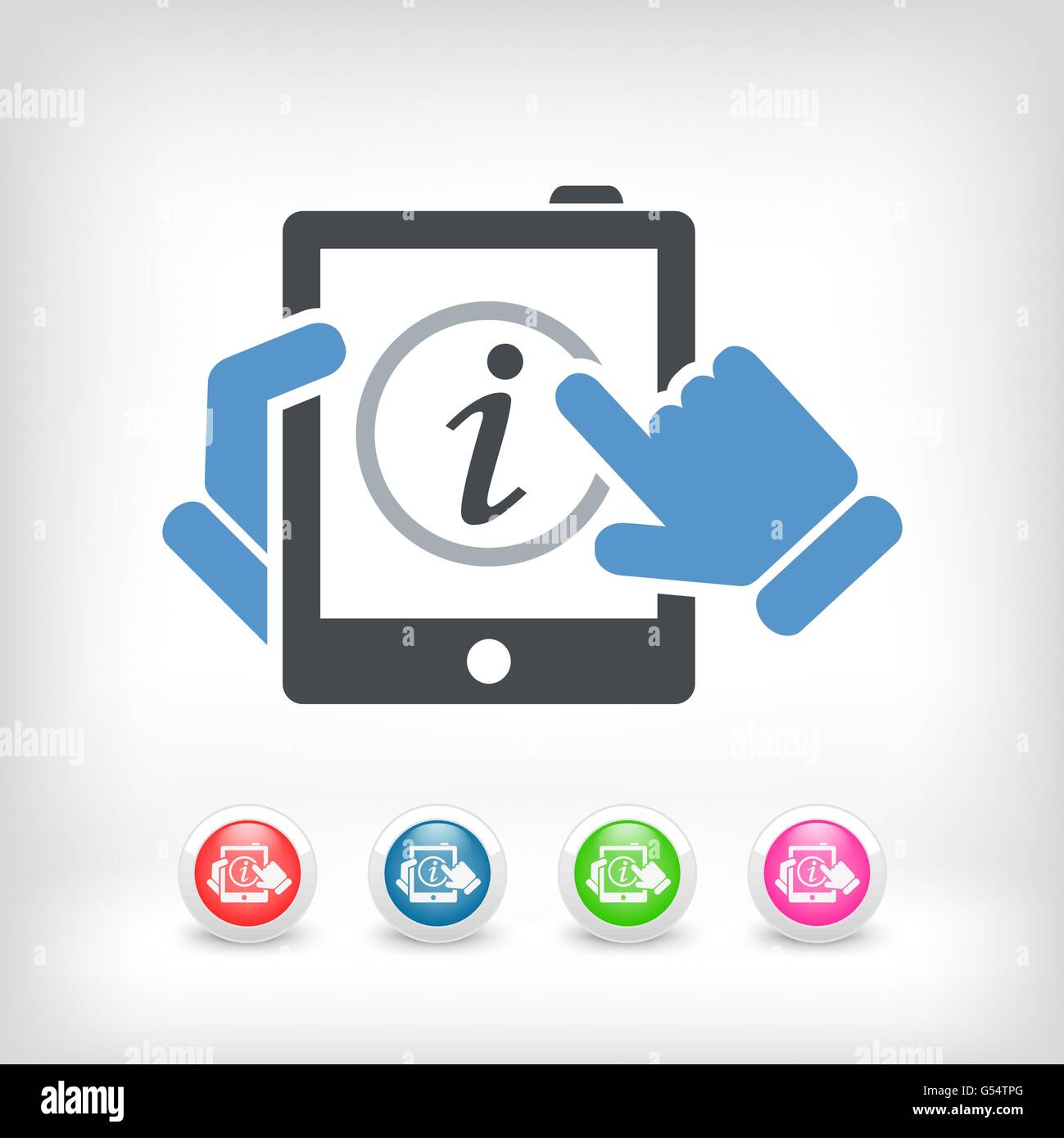 Info mobile device Stock Vector Image & Art - Alamy