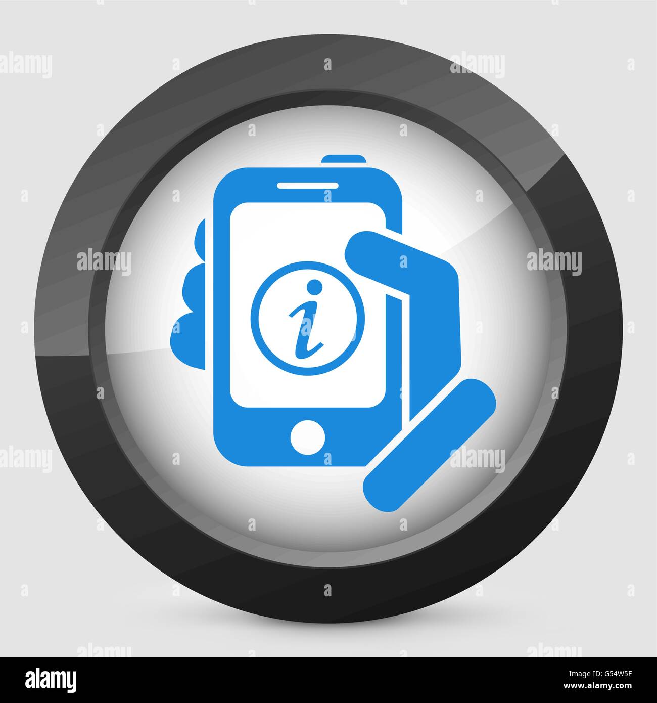 Info mobile device Stock Vector Image & Art - Alamy