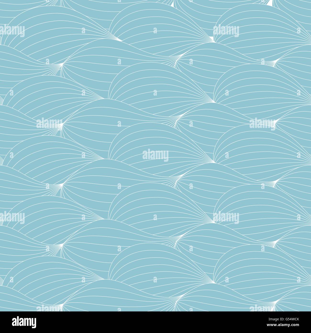 Abstract Wave Seamless Pattern Background. Vector Illustration Stock ...