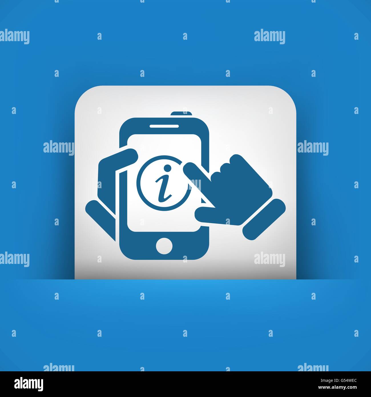Info mobile device Stock Vector Image & Art - Alamy