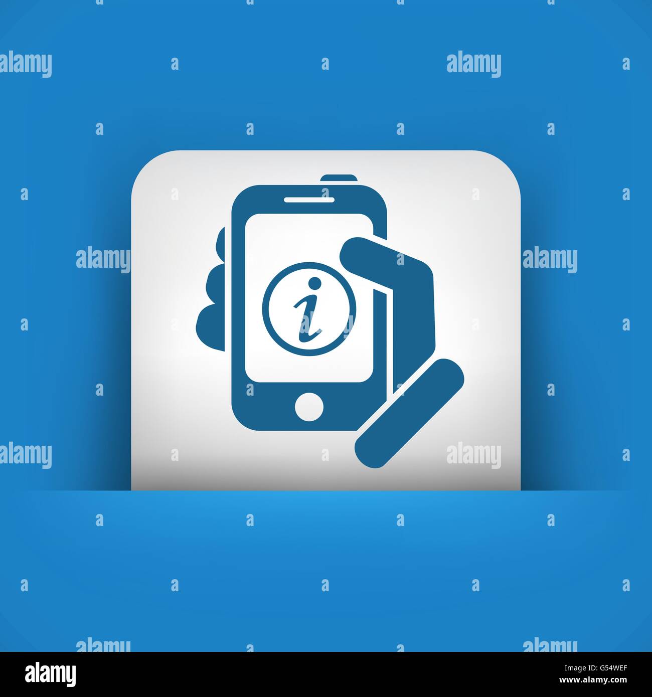 Info mobile device Stock Vector Image & Art - Alamy