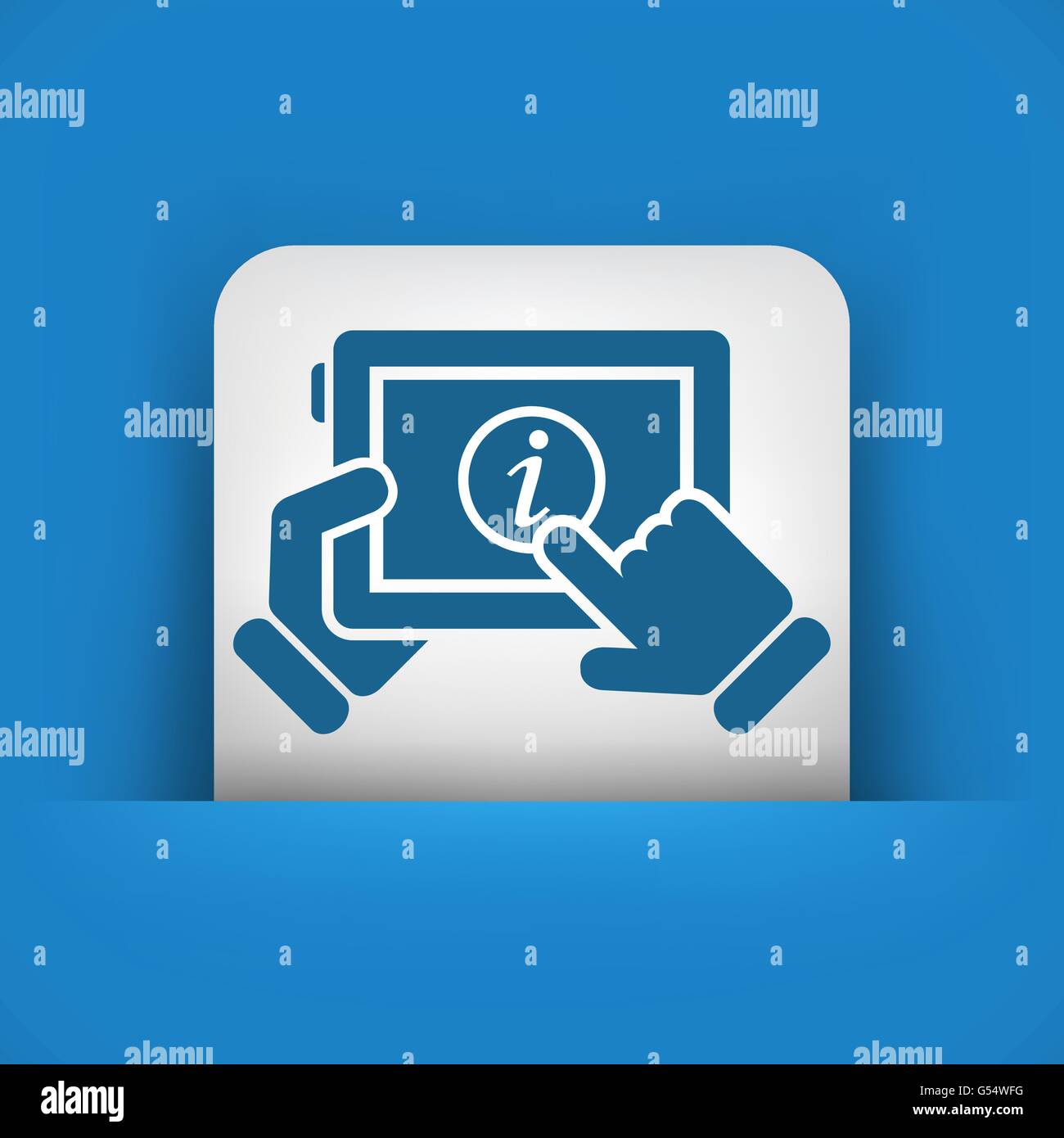 Info mobile device Stock Vector Image & Art - Alamy