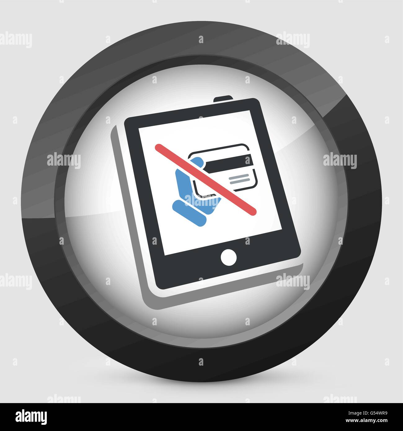 Credit card rejected Stock Vector Image & Art - Alamy