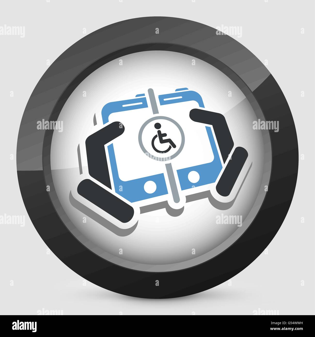 Disabled people connection Stock Vector Image & Art - Alamy