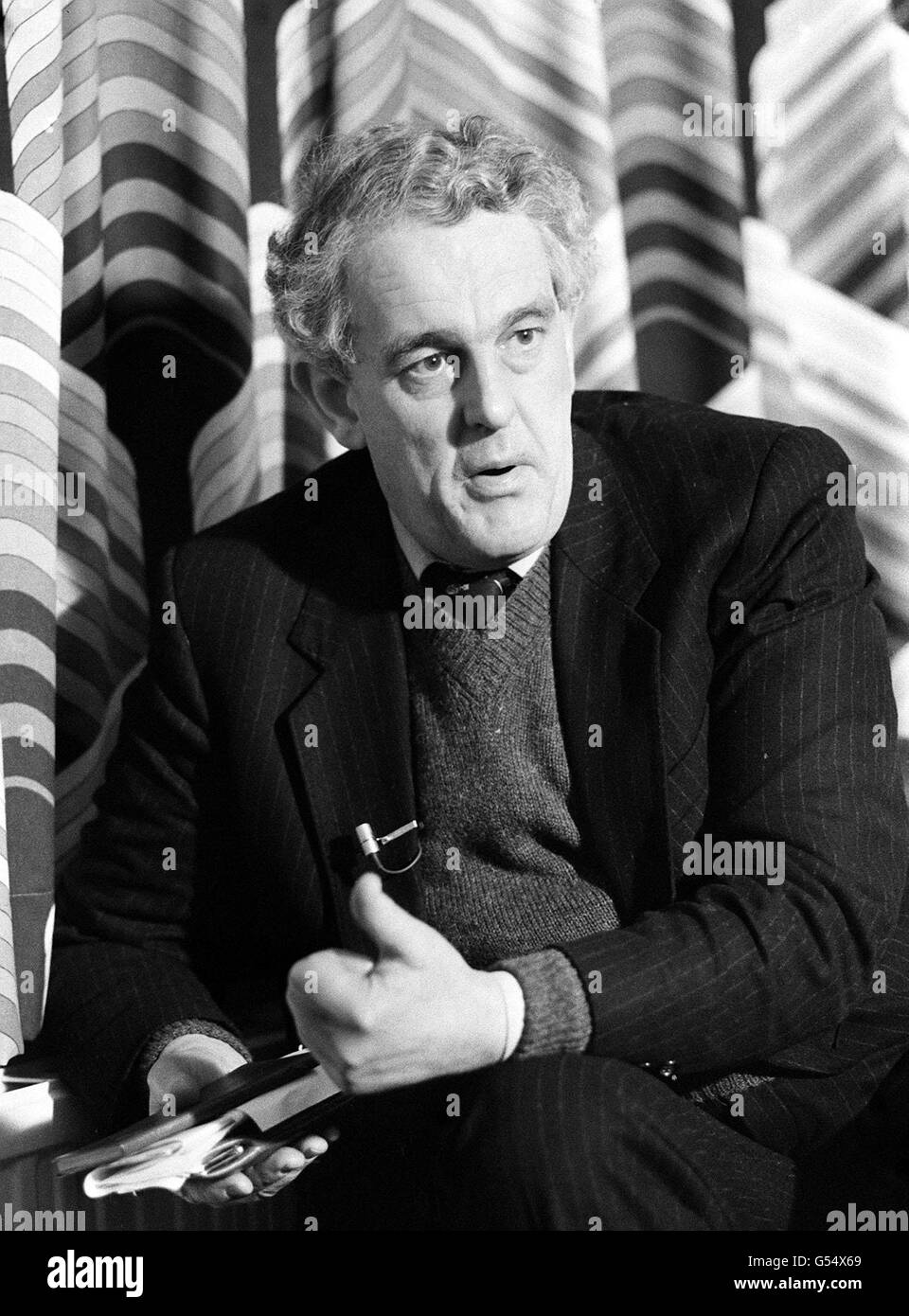 Tam Dalyell MP Stock Photo - Alamy