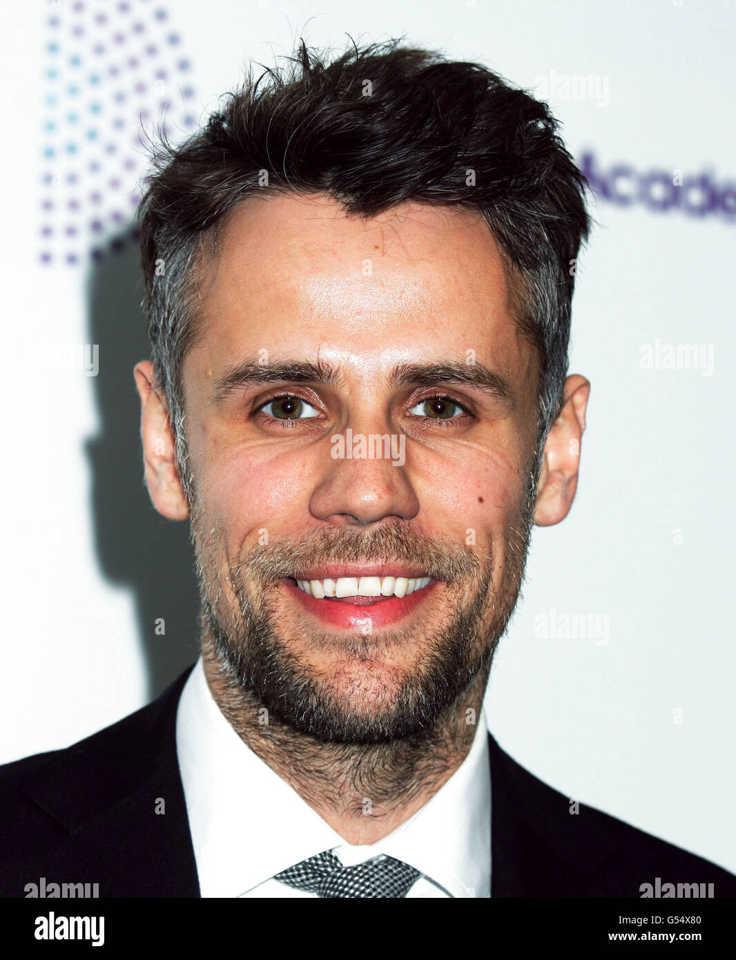 Richard Bacon arriving for the Sony Radio Academy Awards, at the ...