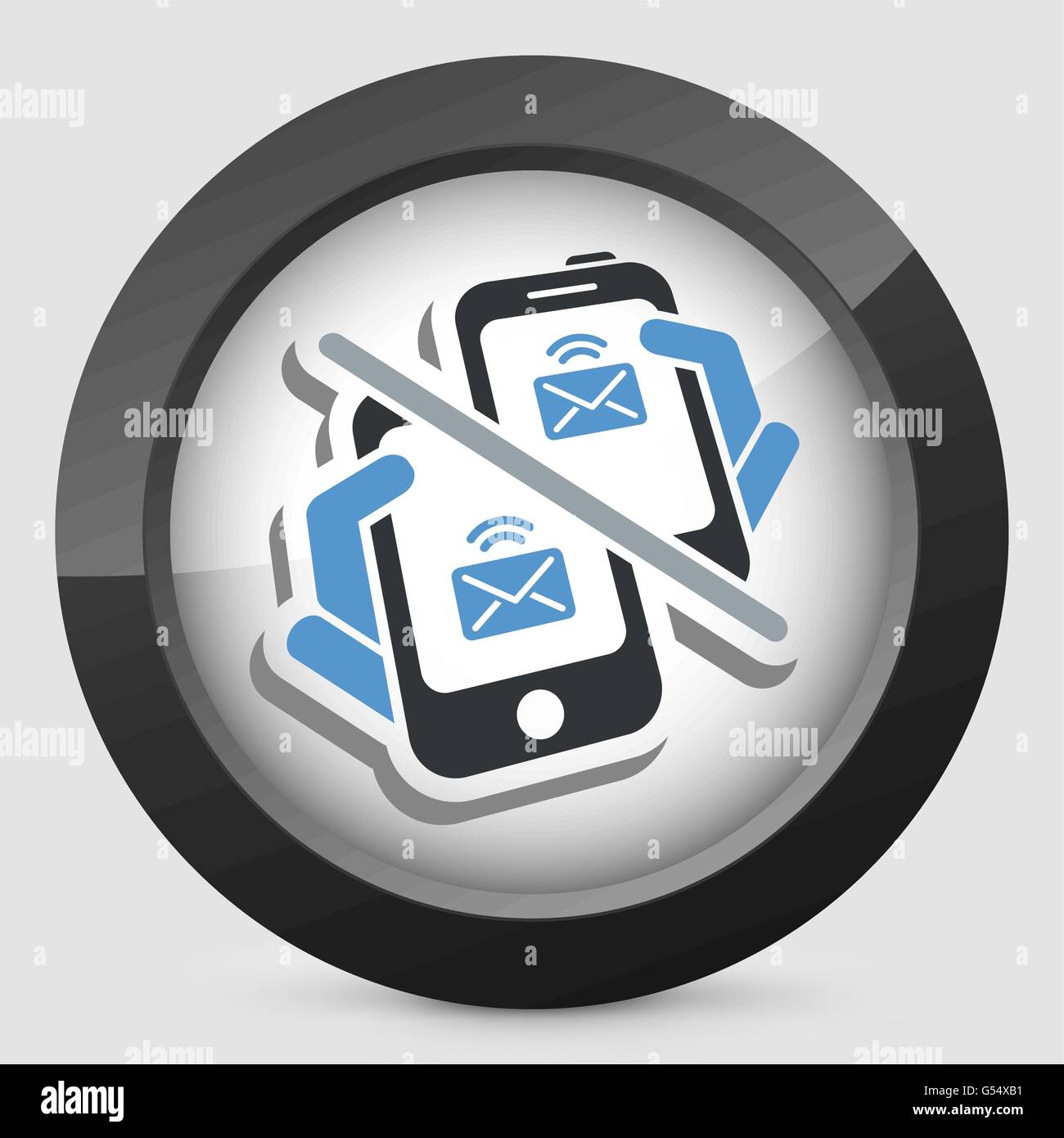Contact us message post Stock Vector Images - Alamy