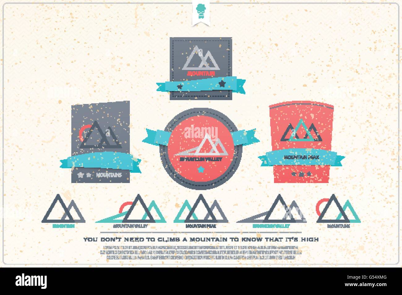 Encampment emblem Stock Vector Images - Alamy