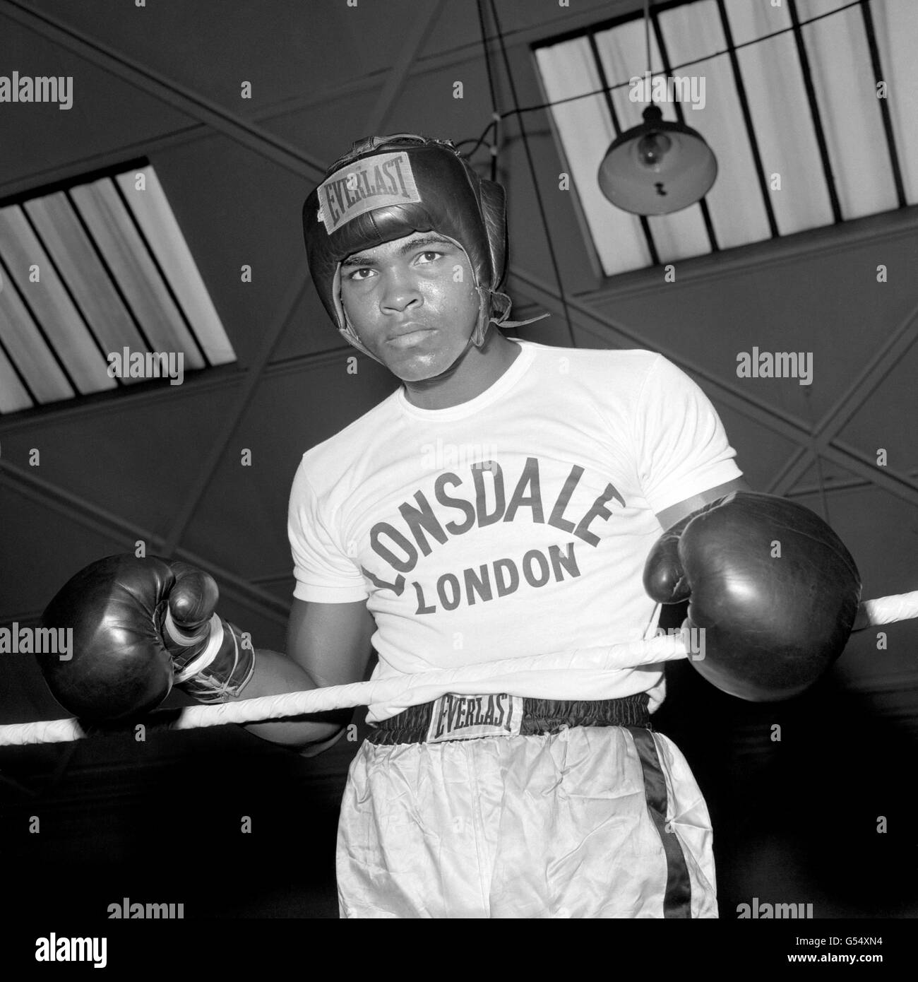 The great fists of American boxer Muhammad Ali (formerly Cassius Clay ...