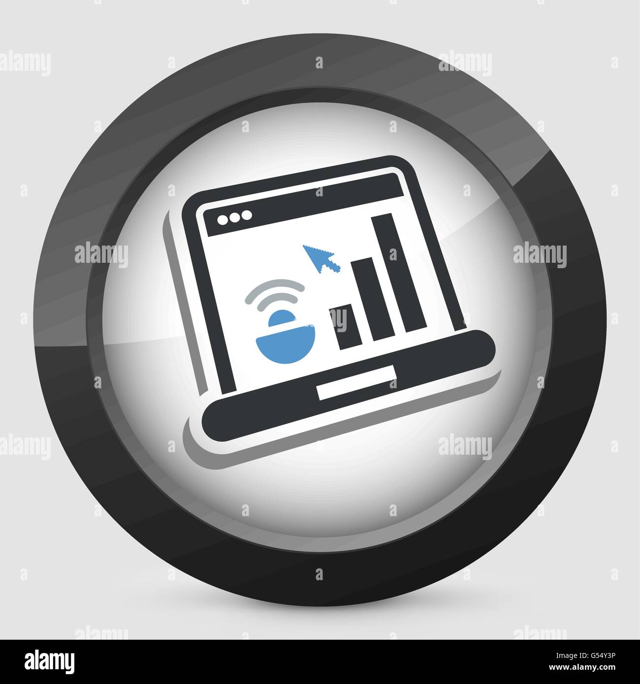 Computer levels icon Stock Vector Image & Art - Alamy