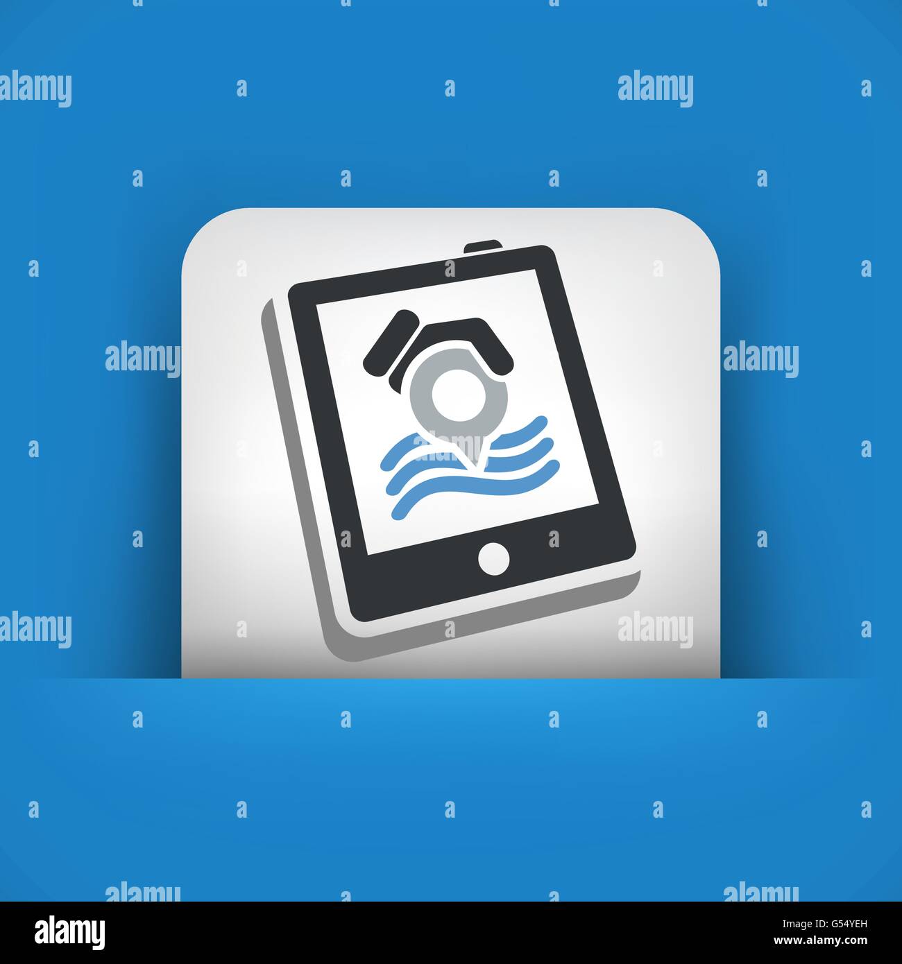 Sea map pointer Stock Vector Image & Art - Alamy