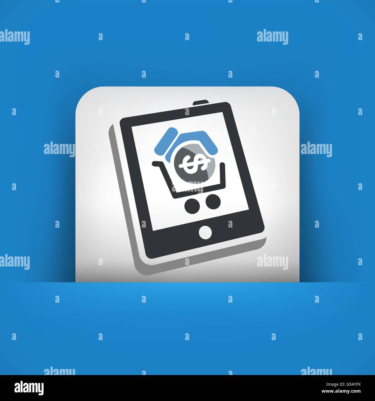 Tablet store icon Stock Vector Image & Art - Alamy