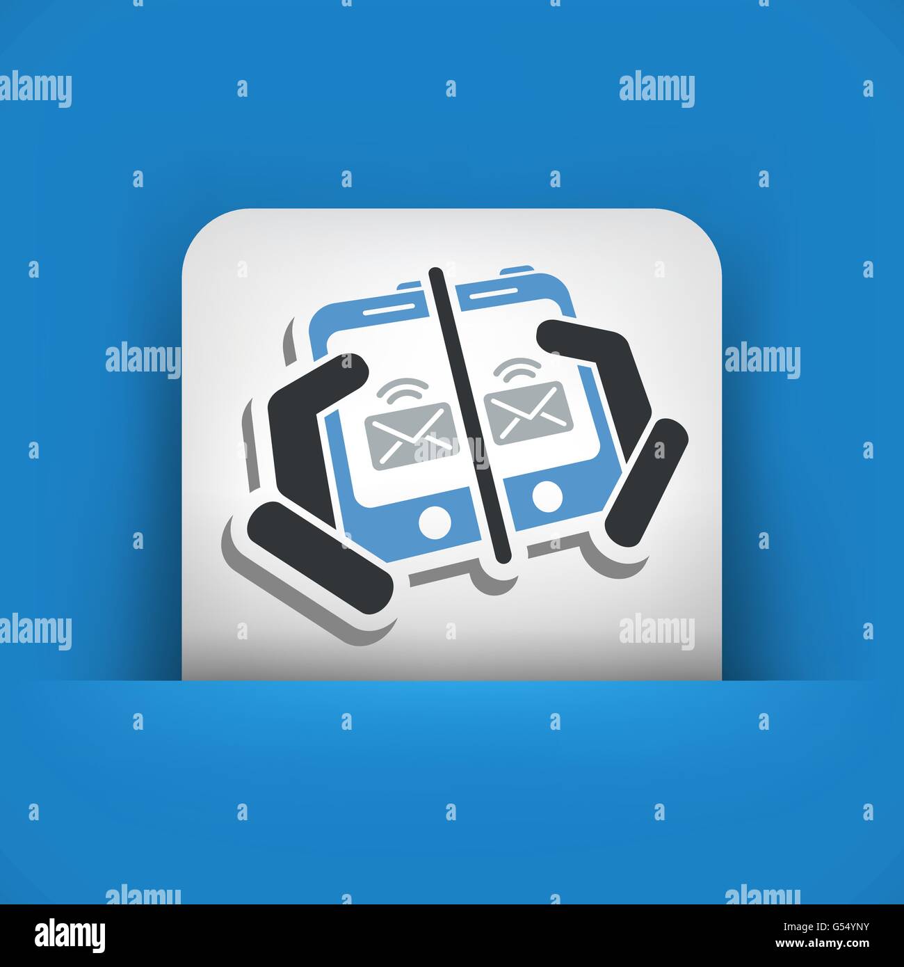 Web message icon Stock Vector Image & Art - Alamy