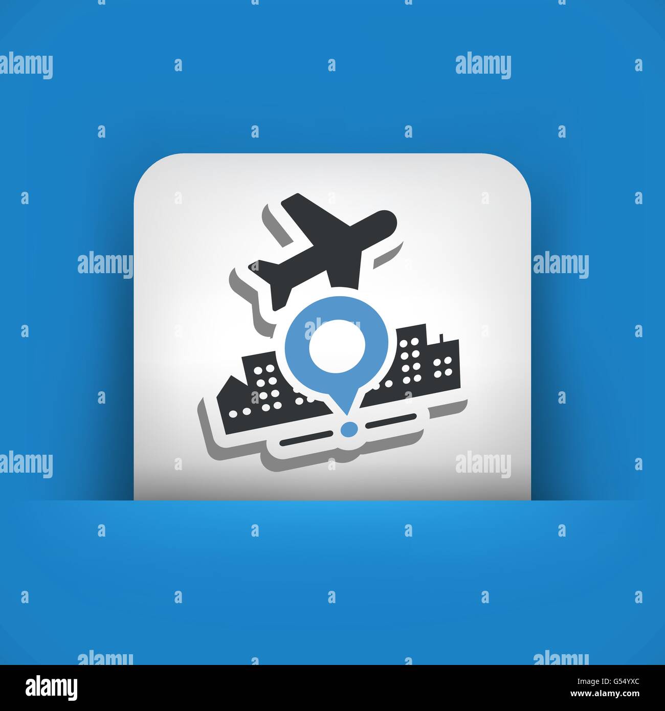 Travel point map Stock Vector Image & Art - Alamy
