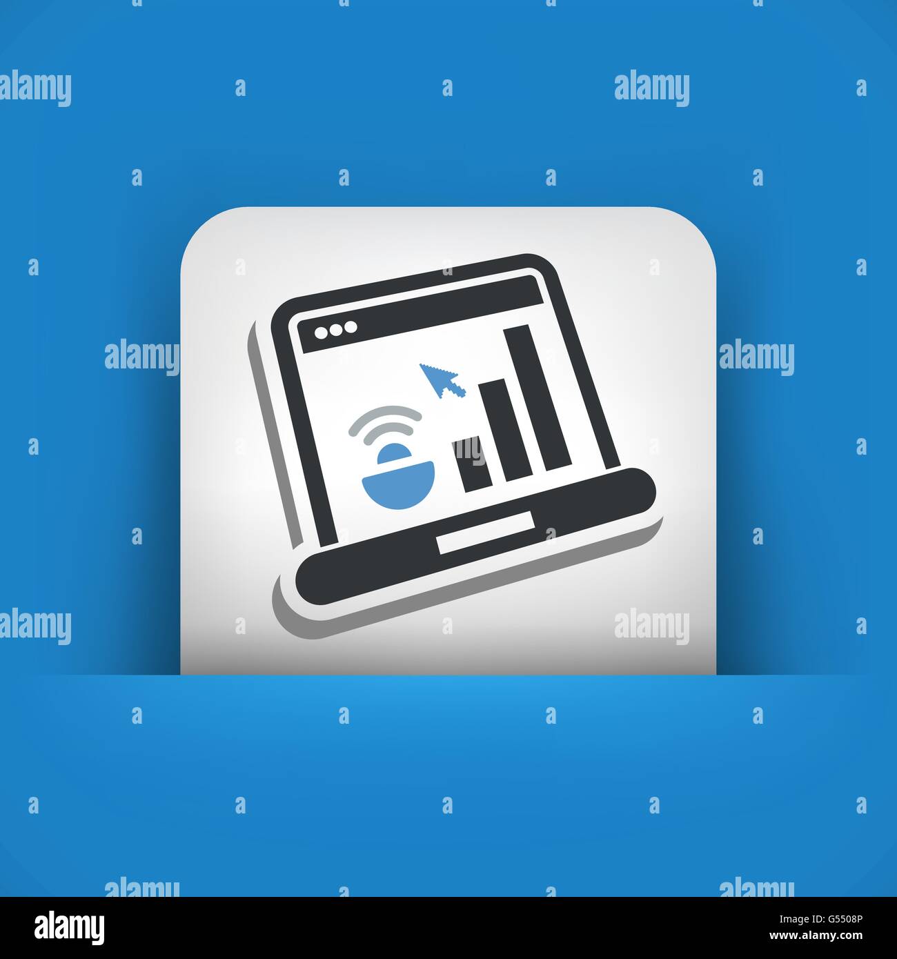 Computer levels icon Stock Vector Image & Art - Alamy