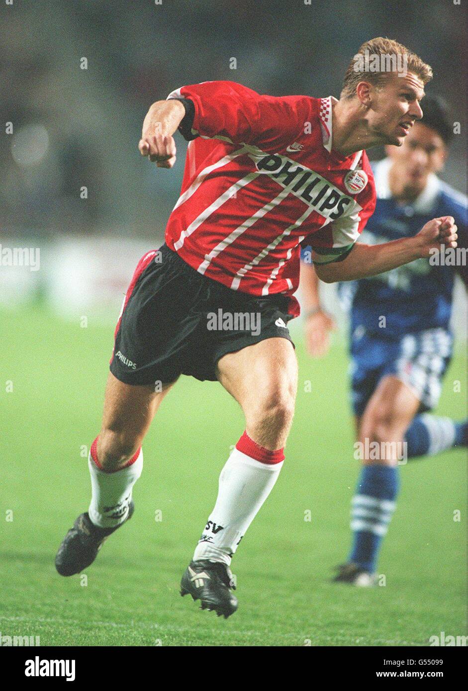 DUTCH SOCCER. ARTHUR NUMAN, PSV EINDHOVEN Stock Photo - Alamy
