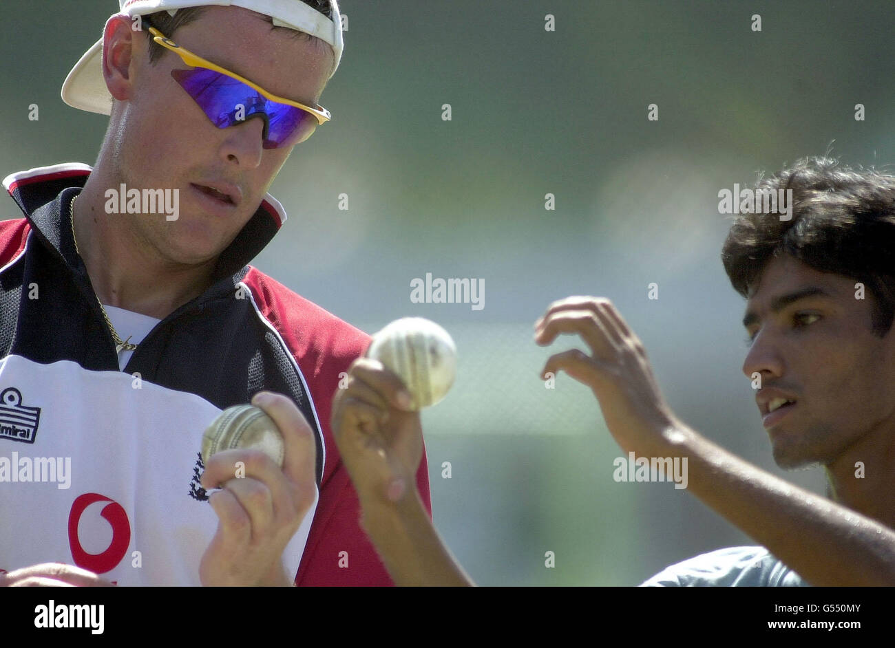 Cricketer ashley giles hi-res stock photography and images - Alamy