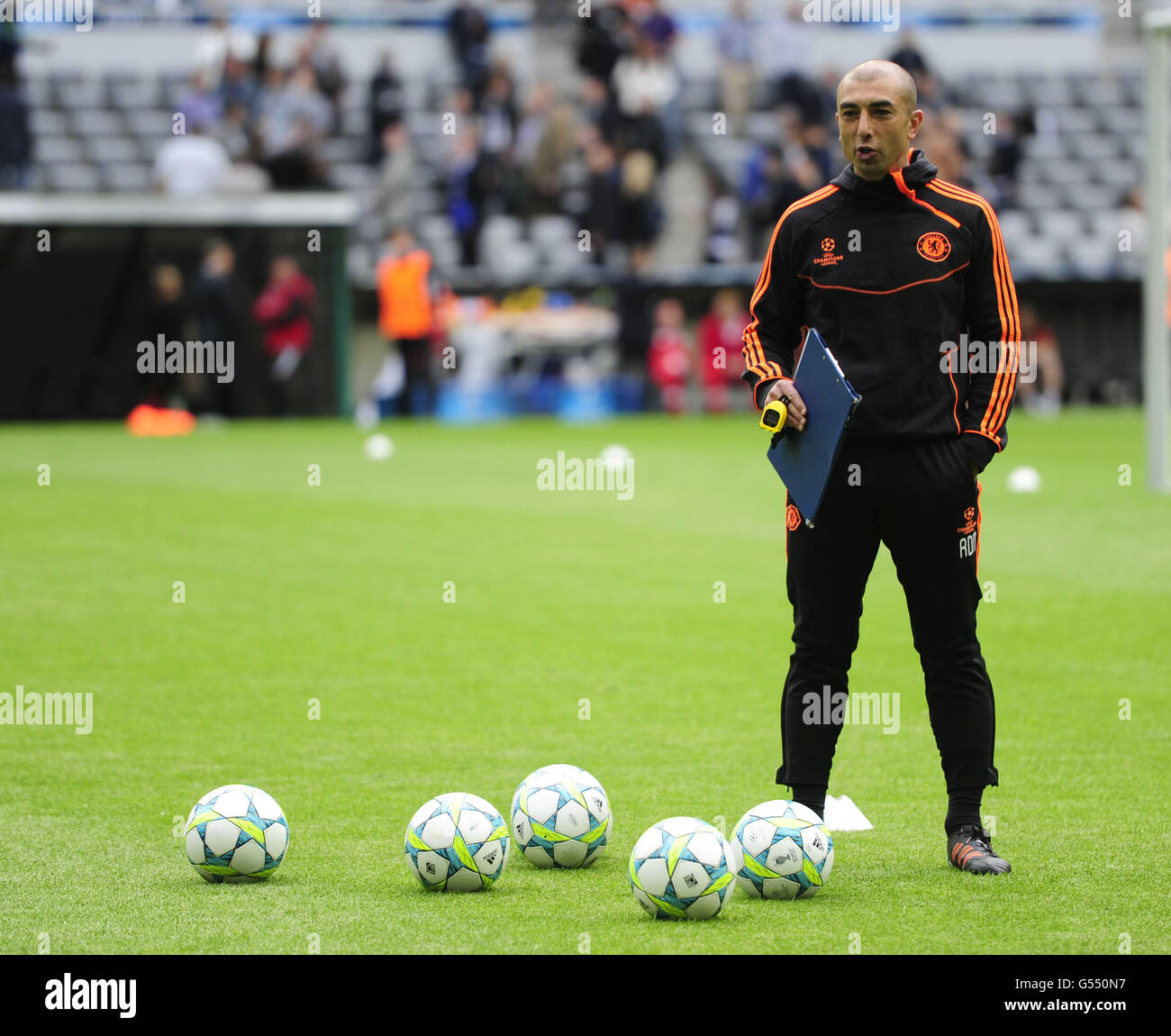 Soccer - UEFA Champions League - Final - Chelsea Training - Allianz ...