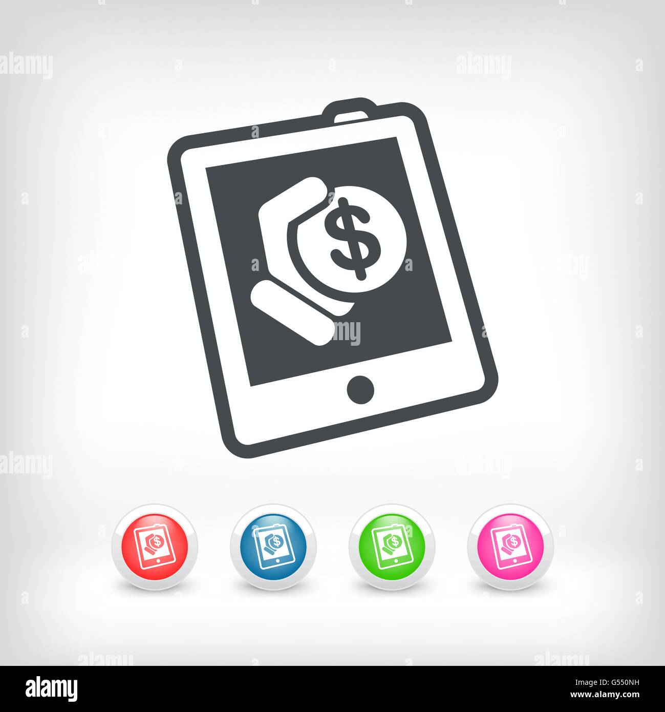 Tablet store icon Stock Vector Image & Art - Alamy