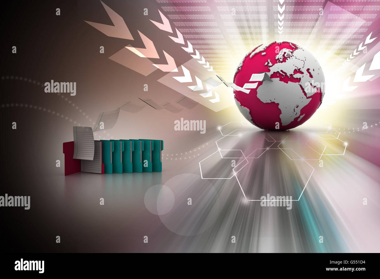 Transferring documents hi-res stock photography and images - Alamy