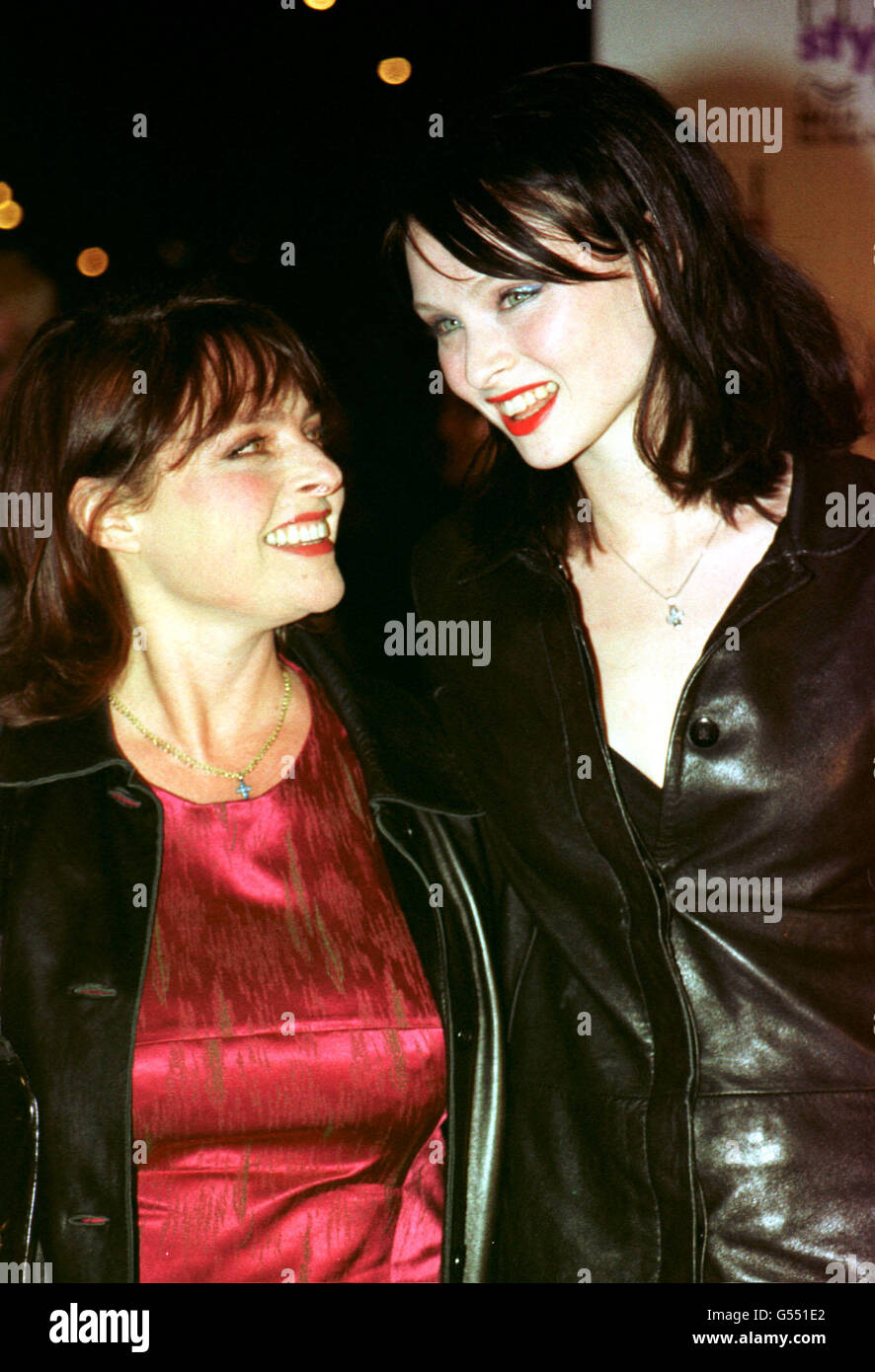 Celebrity mother and daughter, former Blue Peter television presenter ...